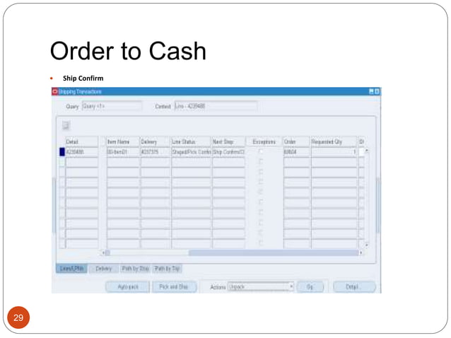 Order to cash | PPTX | Credit Cards | Personal Debt