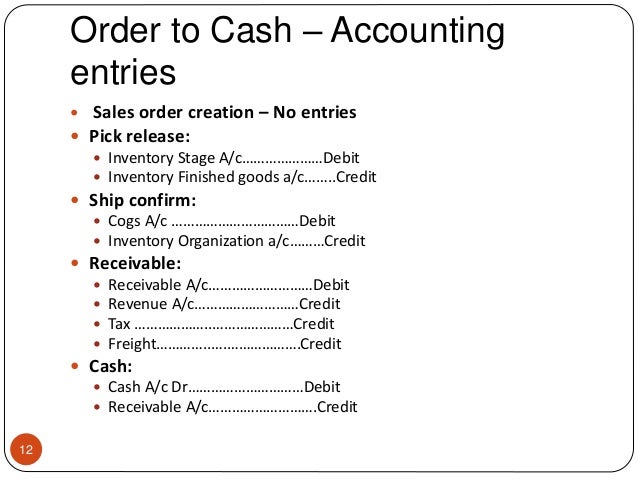 Order to cash