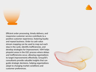 Order to cash - value stream mapping - Group50 | PPTX