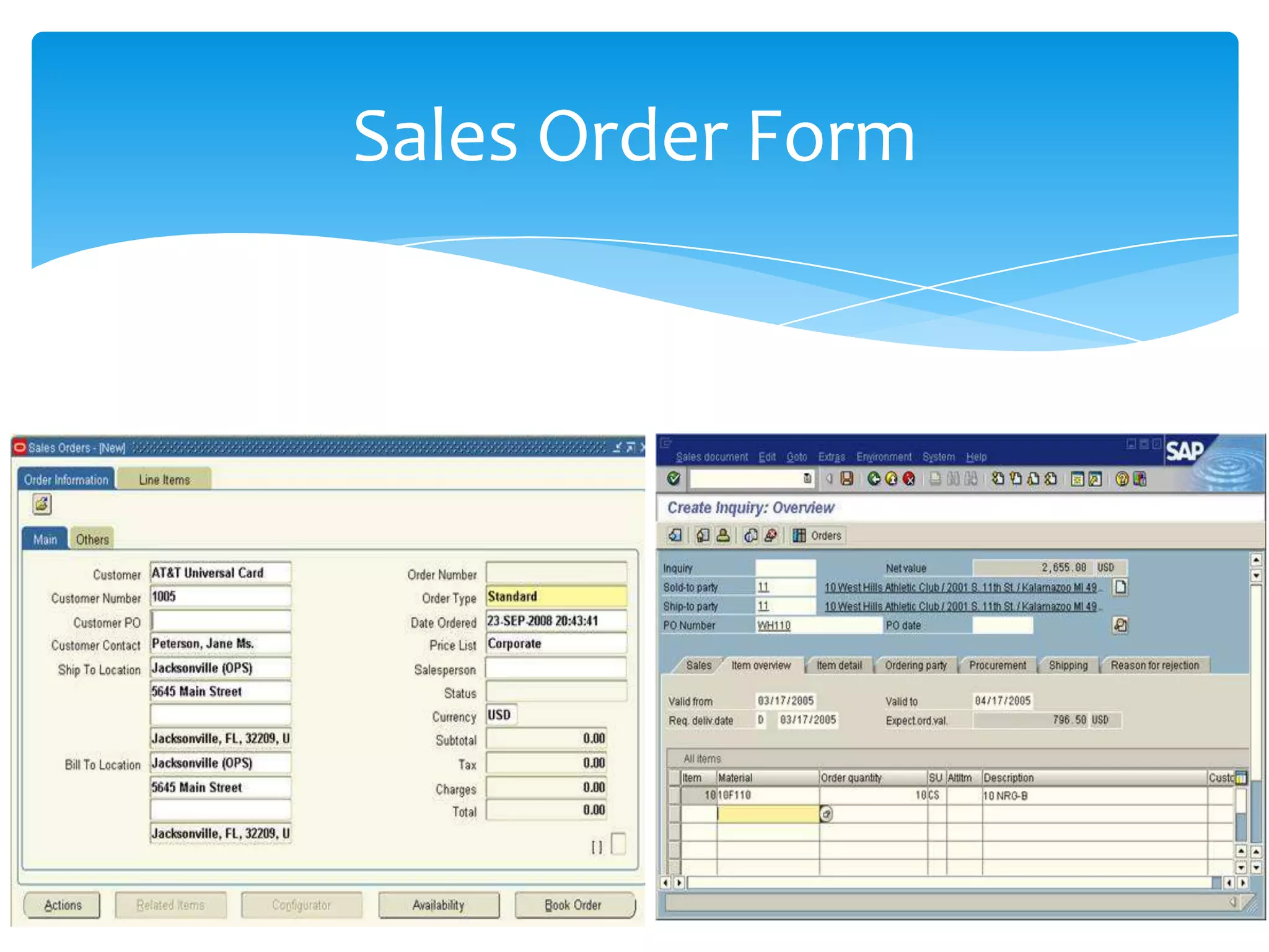 SAP Order To Cash Cycle | PPTX