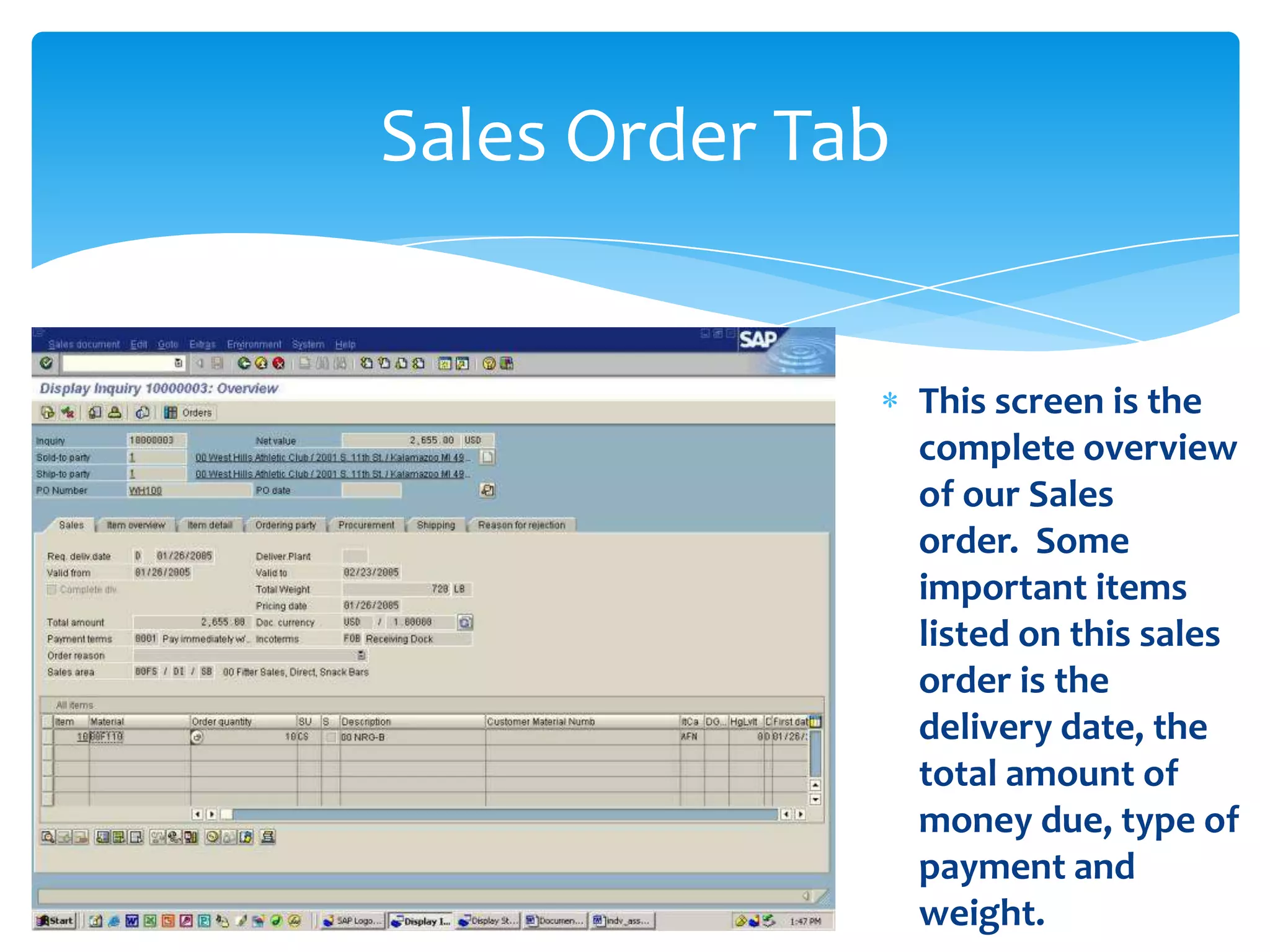 SAP Order To Cash Cycle | PPTX
