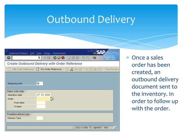 SAP Order To Cash Cycle | PPTX