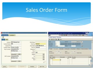 SAP Order To Cash Cycle | PPTX