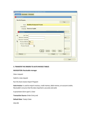 Order to cash cycle | PDF