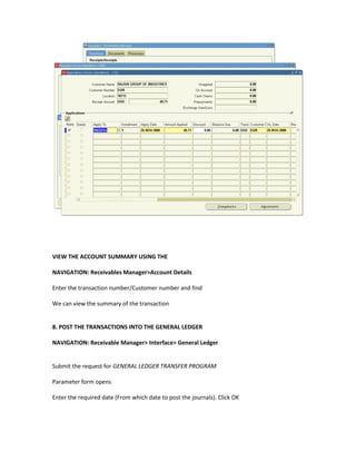 Order to cash cycle | PDF
