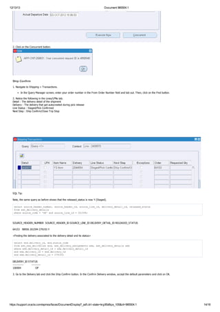 Order to cash flow cycle in order management | PDF