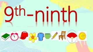 Ordinal Numbers | PPTX