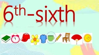 Ordinal Numbers | PPTX