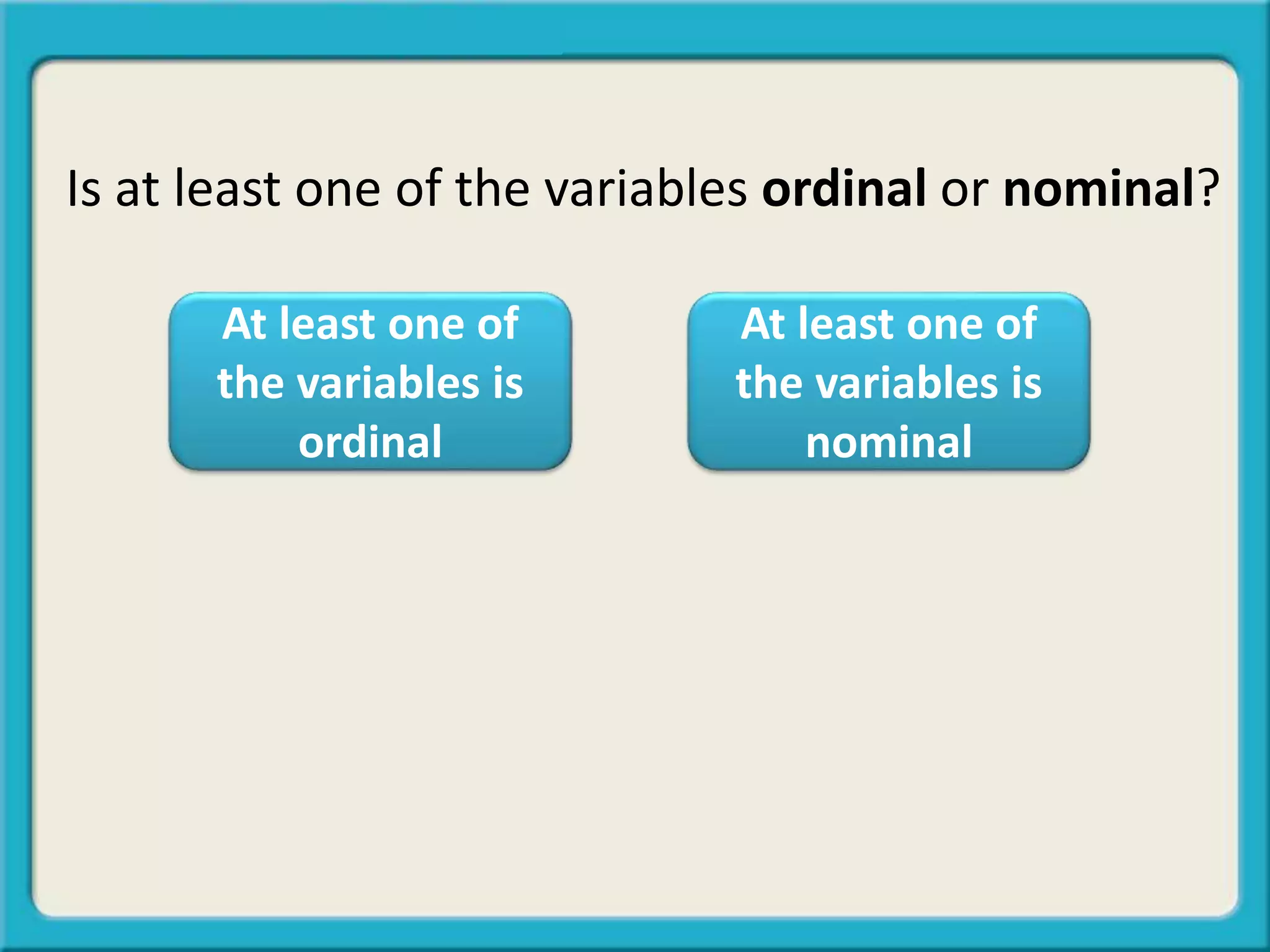Ordinal and nominal | PPT
