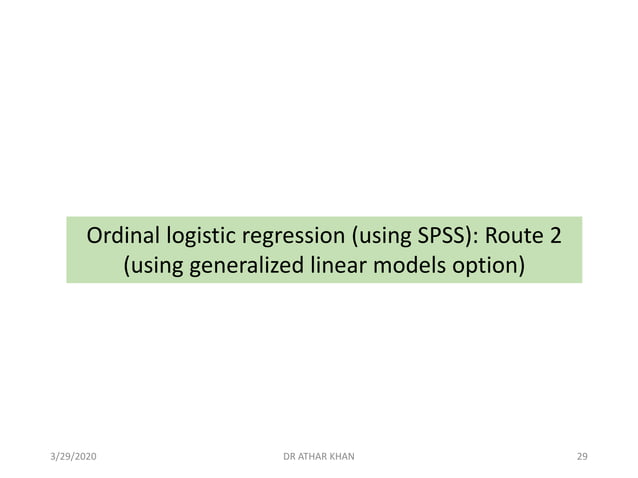 Ordinal logistic regression | PDF | Technology & Computing