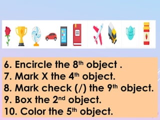 Classroom Observation for Grade 1-Ordinal Number.pptx