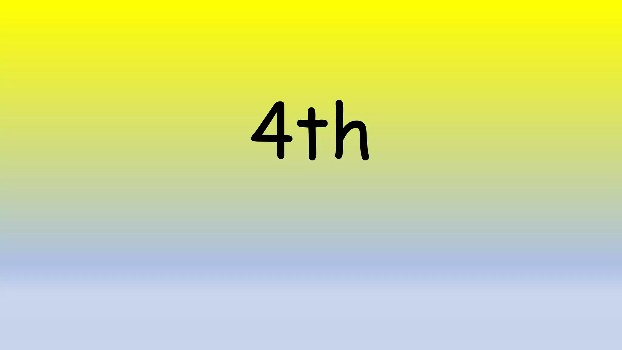 Ordinal Numbers Presentation | PPTX