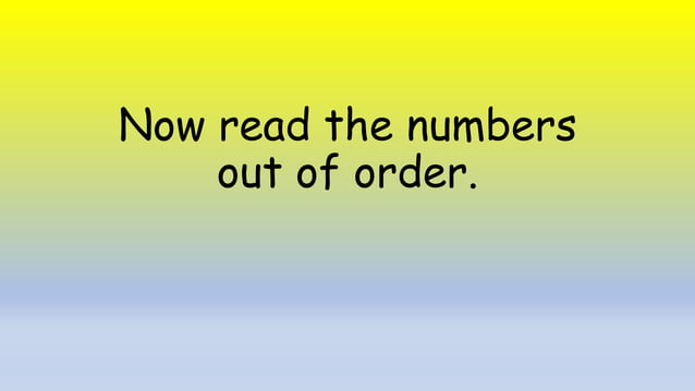 Ordinal Numbers Presentation | PPTX