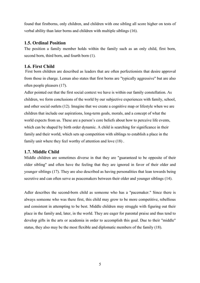 Ordinal position | PDF