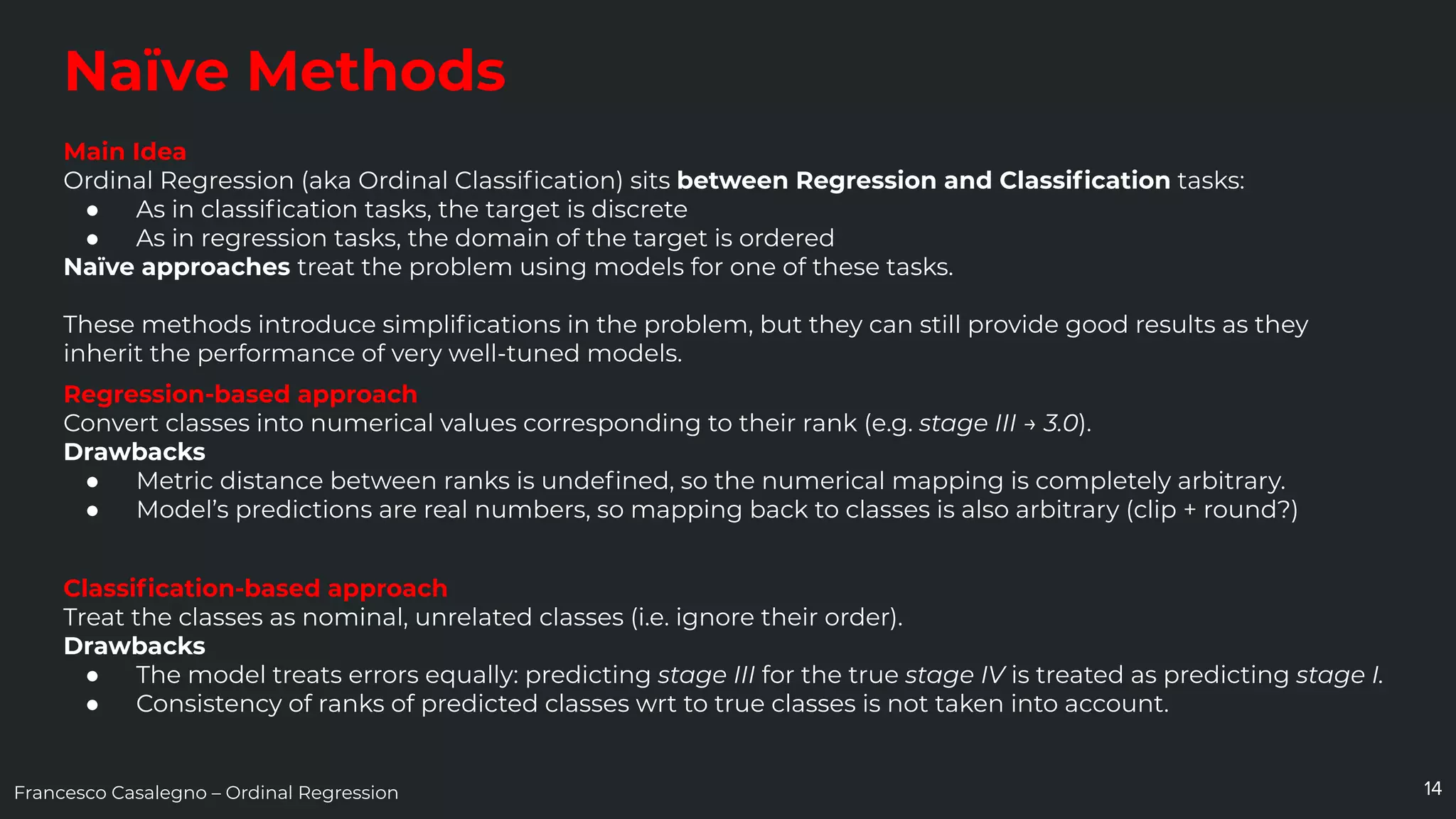 Ordinal Regression and Machine Learning: Applications, Methods, Metrics ...