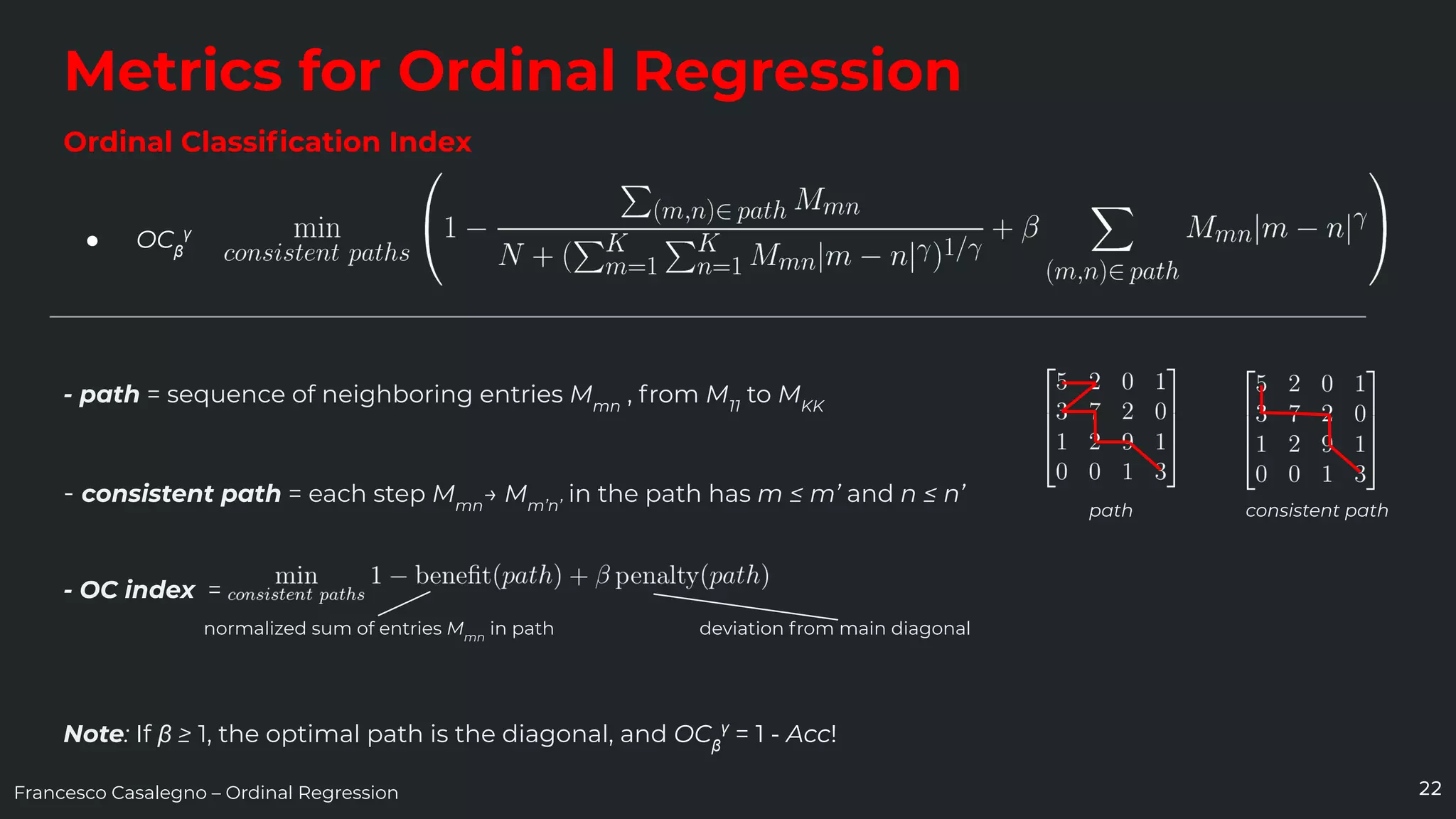 Ordinal Regression and Machine Learning: Applications, Methods, Metrics | PPT