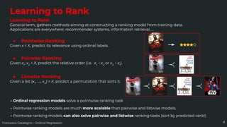 Ordinal Regression and Machine Learning: Applications, Methods, Metrics | PPT