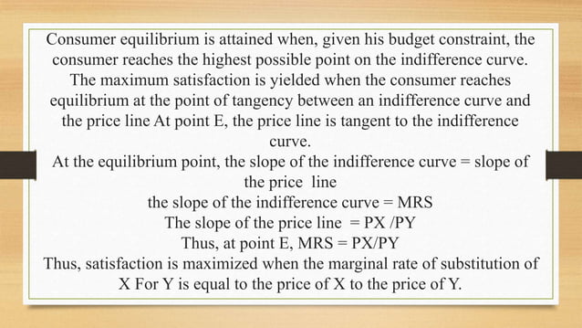 ORDINAL UTILITY APPROACH PPT NEW.pptx | Economy | Business and Finance