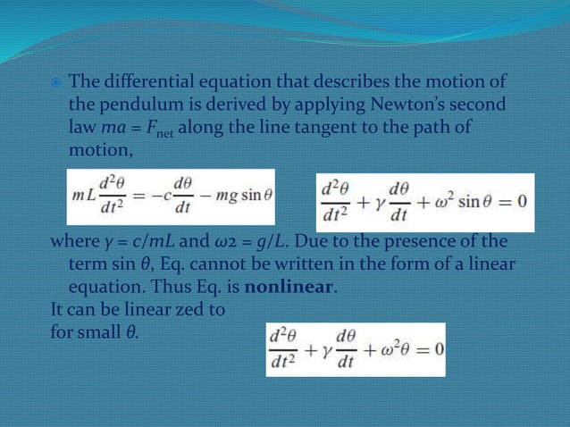 Ordinary differential equation | PPTX