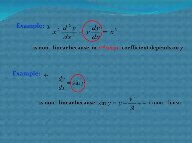 Ordinary Differential Equation Ppt