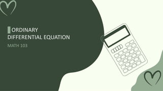 Ordinary differential equation.pptx