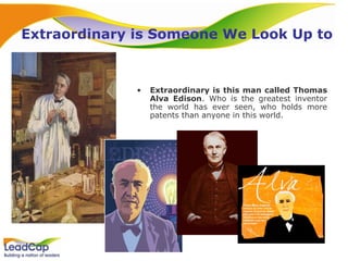 Ordinary To Extraordinary | PPT