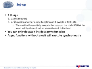 Ordina SOFTC Presentation - Async CTP | PPT