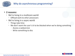 Ordina SOFTC Presentation - Async CTP | PPT
