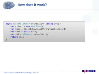 Ordina SOFTC Presentation - Async CTP | PPT