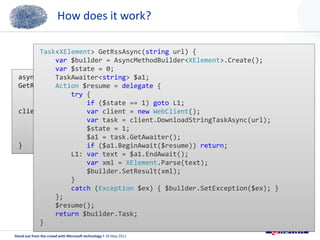 Ordina SOFTC Presentation - Async CTP | PPT