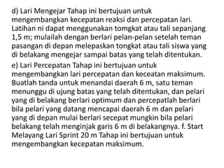 PENJAS tentang Lari | PPTX