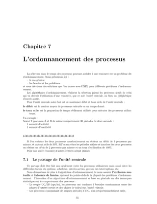 Ordinnancement des processus | PDF