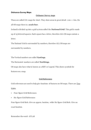 Ordnance Survey Maps | PDF