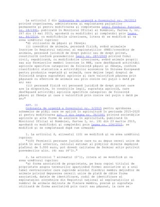 Ordonanţă de urgenţă nr 15 2015 pasuni fanete apia | PDF