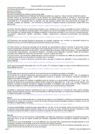 Ordonanta 26-2000-forma-sintetica-pentru-data-2016-03-25 | PDF