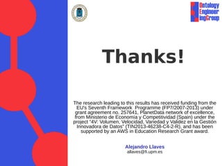 Towards efficient processing of RDF data streams | PPT