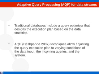 Towards efficient processing of RDF data streams | PPT | Free Download