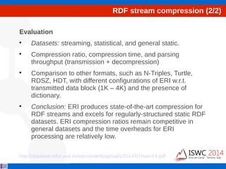 Towards efficient processing of RDF data streams | PPT | Free Download