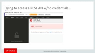 RESTful Services for your Oracle Autonomous Database | PPT