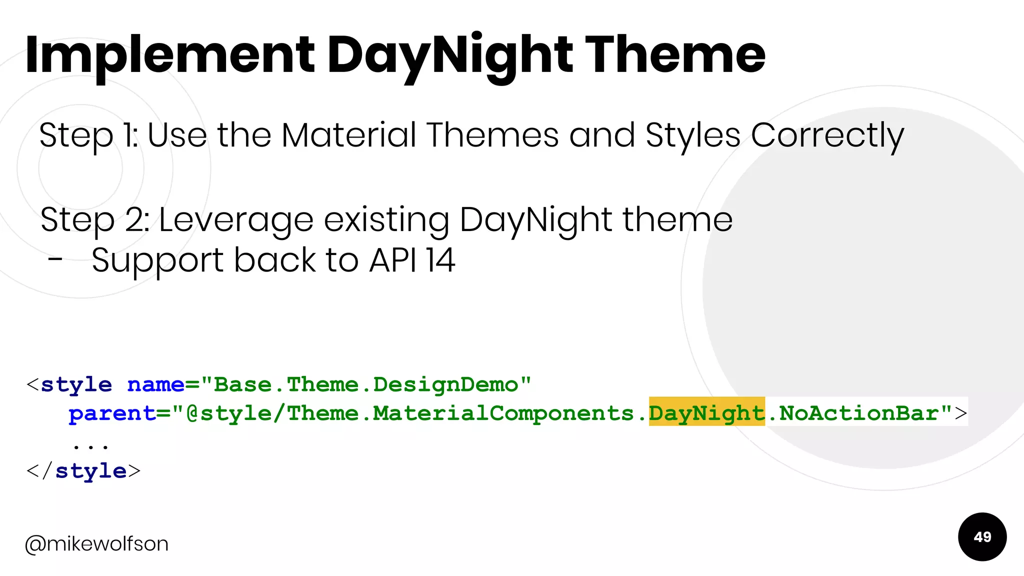Handling Dark Mode on Android and iOS | PPT