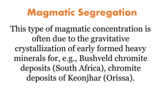 Ore forming process | PPTX