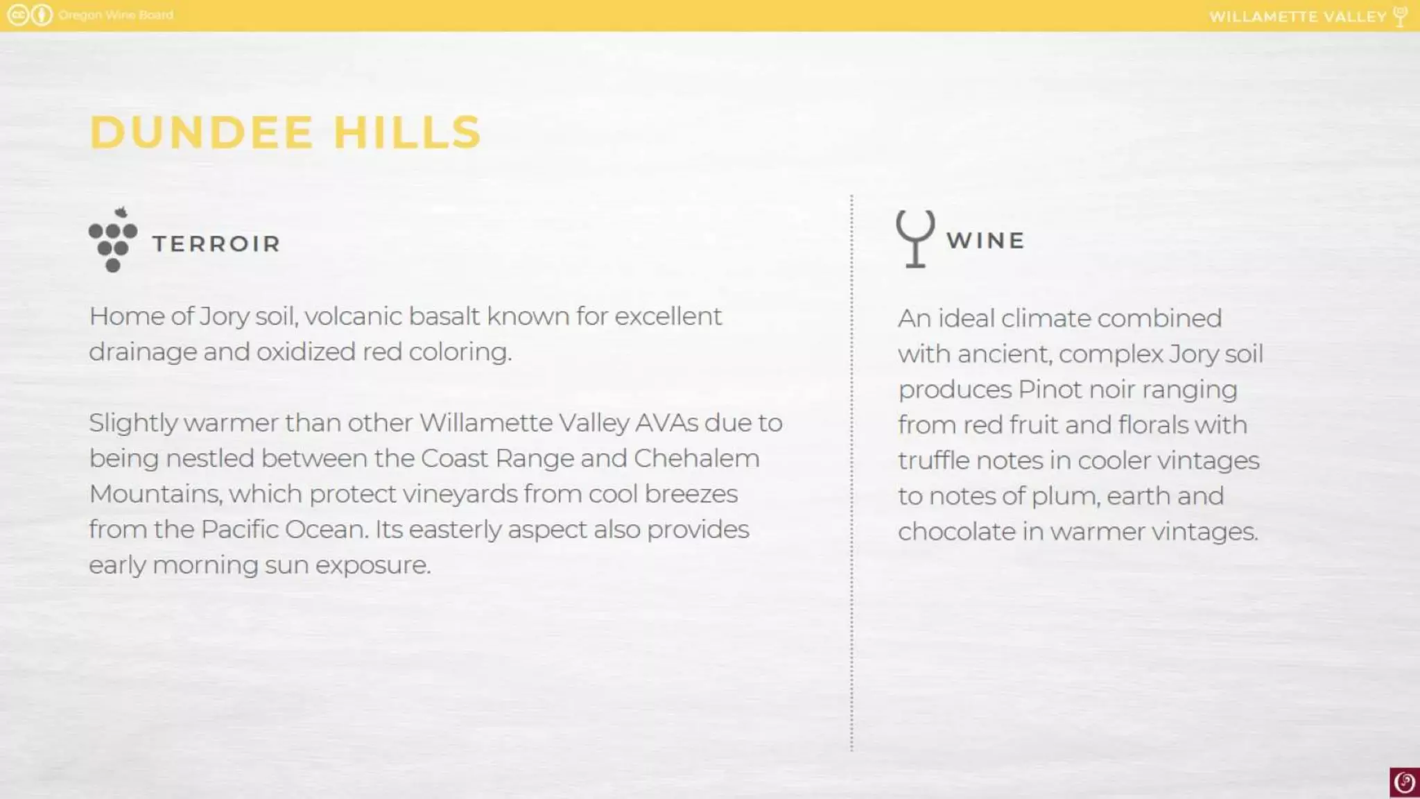 Dundee Hills AVA | PPTX