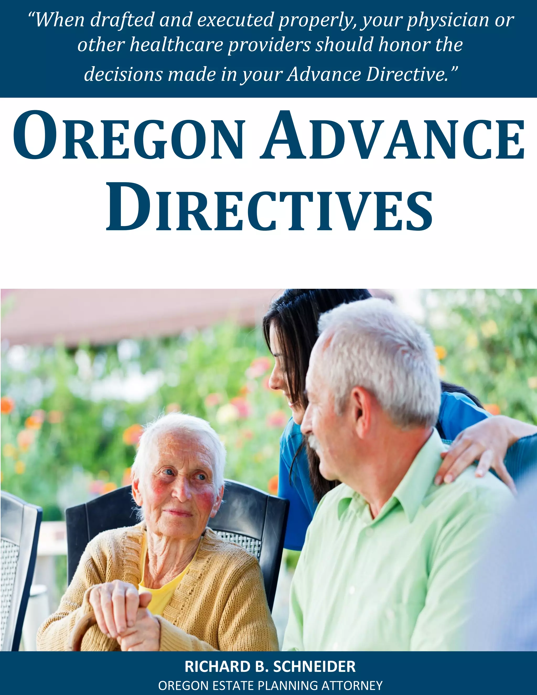 Oregon Advance Directives | PDF | Life Insurance | Insurance