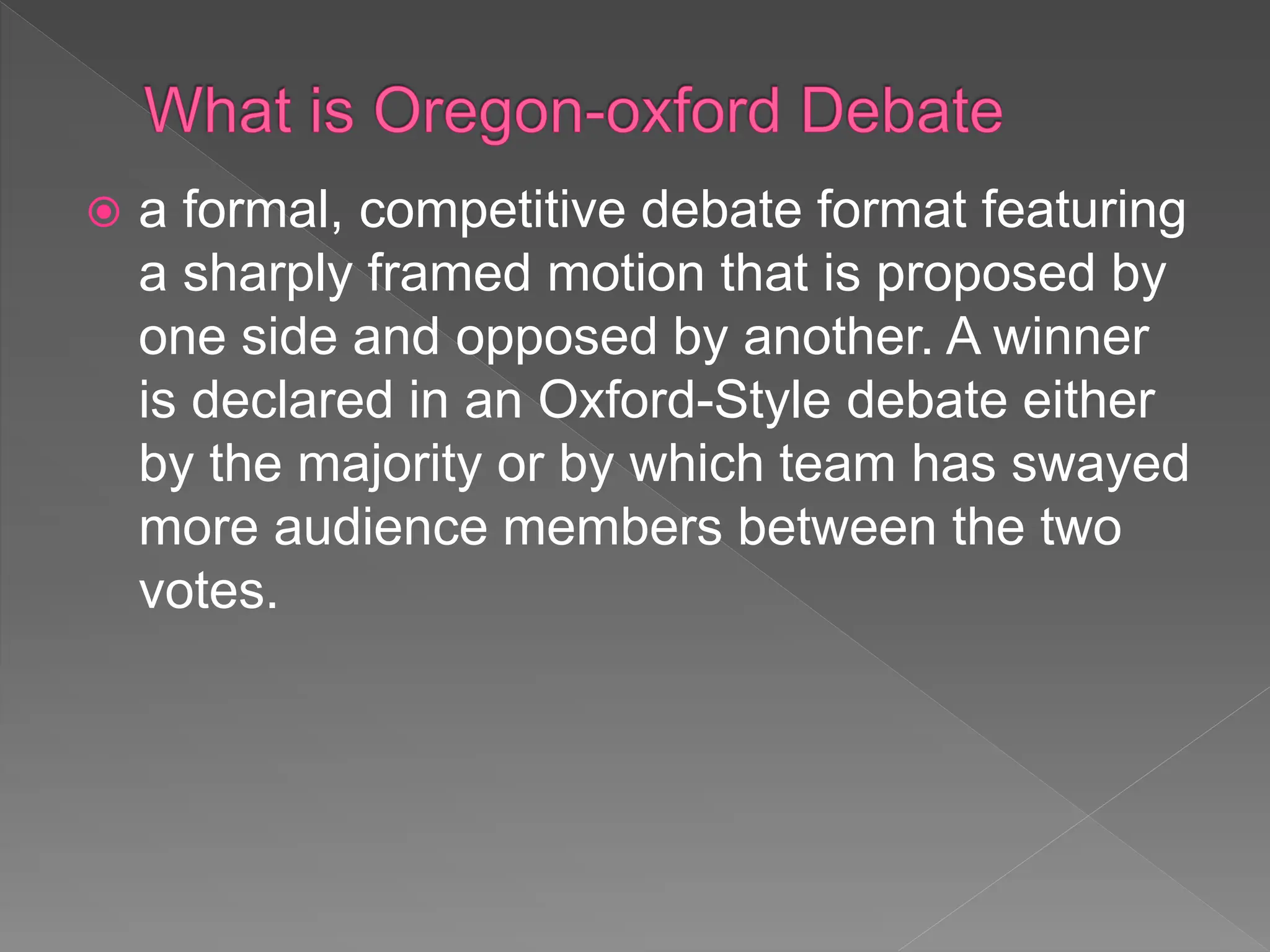 Oregon Oxford Debate Form.pptx