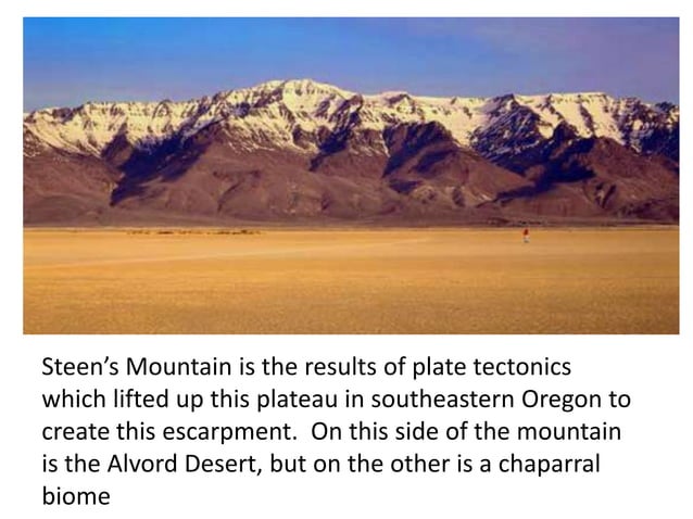 oregon physical characteristics