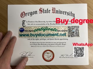 Oregon State University degree | PDF