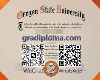 Oregon State University diploma, buy OSU degree | PDF