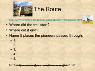 Oregon Trail | PPT
