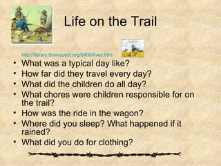 Oregon Trail | PPT