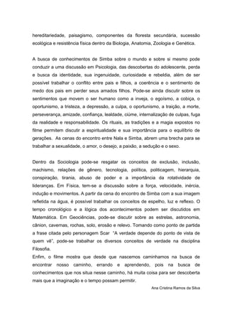 O rei leão | PDF